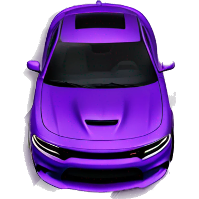 Dodge charger hellcat SRT purple emoji | AI Emoji Generator