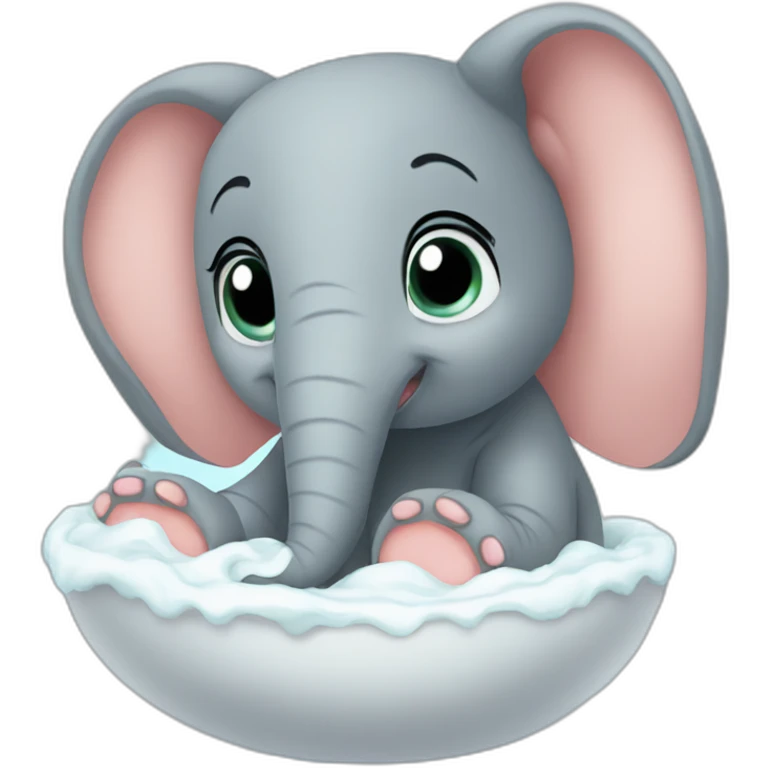 Elephant birth emoji | AI Emoji Generator