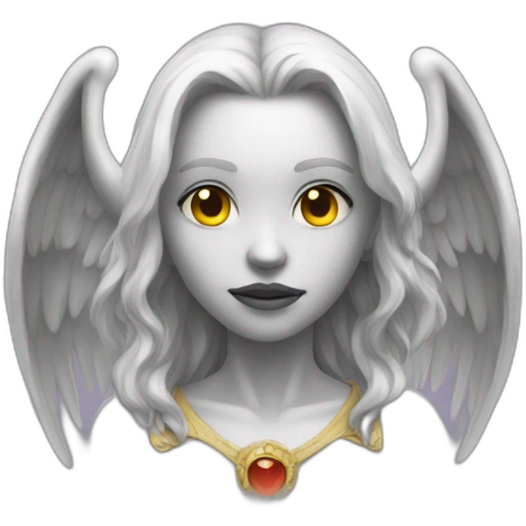 half demon half angel emoji | AI Emoji Generator