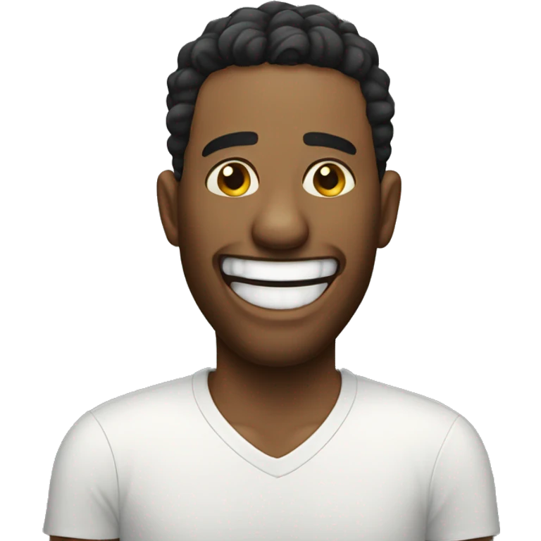 A sore laugh emoji | AI Emoji Generator