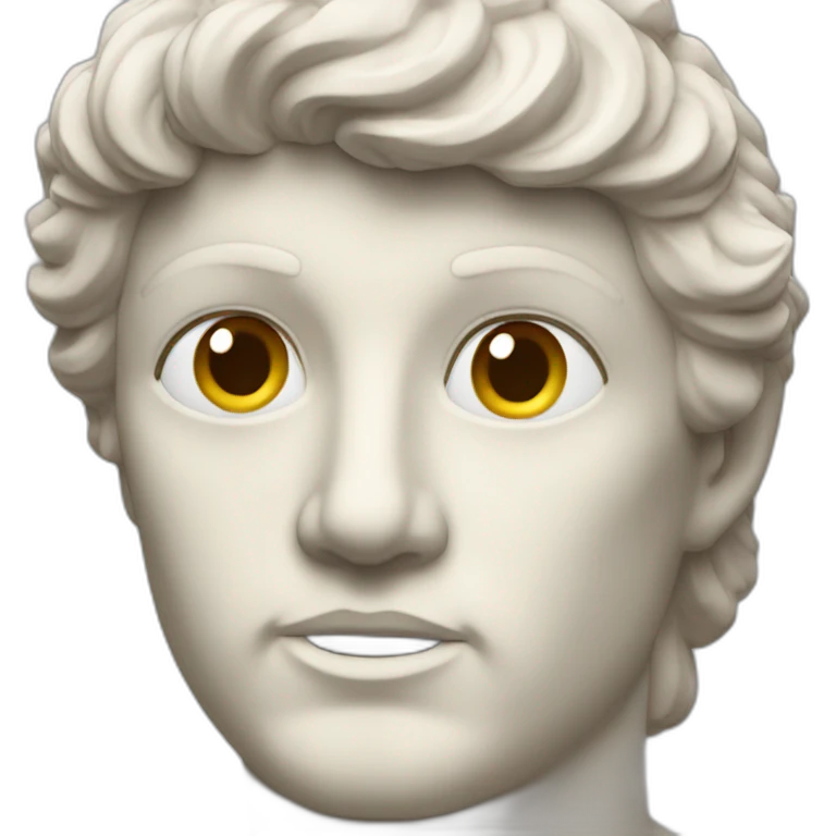 The statue of David emoji | AI Emoji Generator