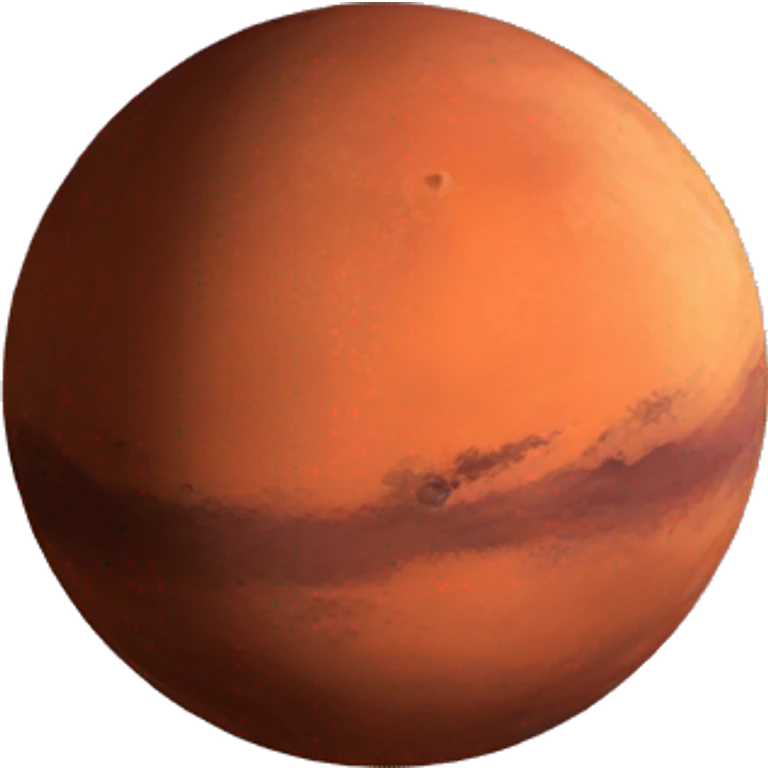 Mars planet emoji | AI Emoji Generator