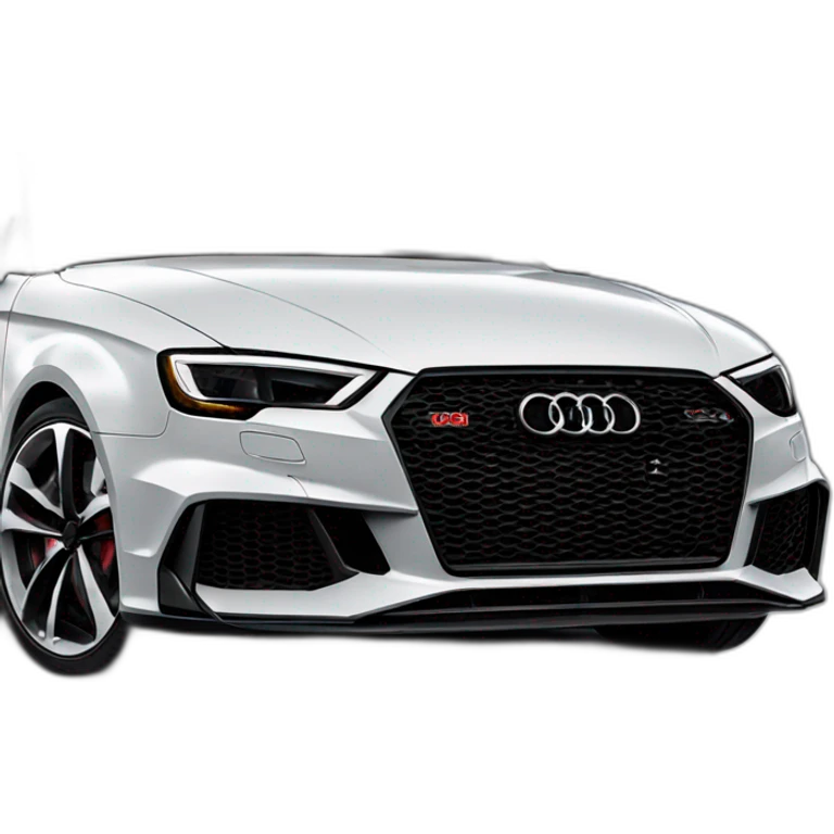 Audi rs 3 emoji | AI Emoji Generator