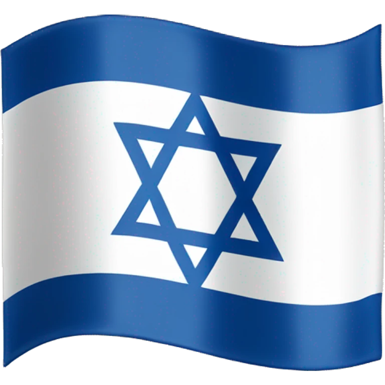 The flag of Israel emoji | AI Emoji Generator
