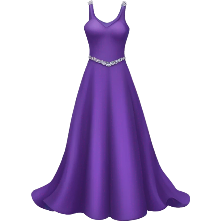 Purple gown dress emoji | AI Emoji Generator