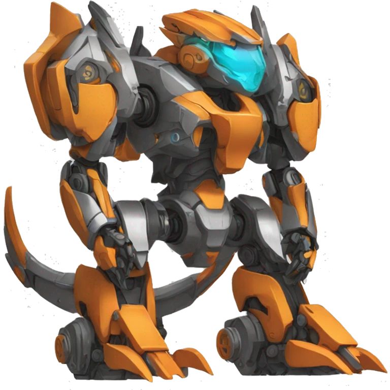 Futuristic Mechanical Medabot-Charizard-Mecha emoji | AI Emoji Generator