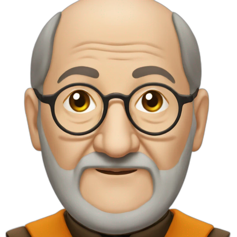 Umberto eco monk emoji | AI Emoji Generator