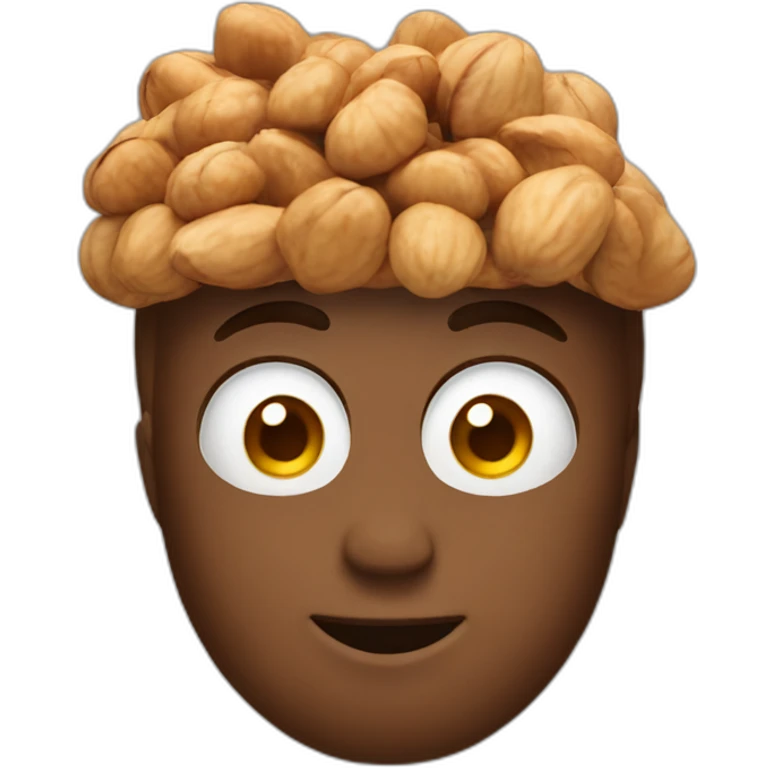 nut on forehead emoji | AI Emoji Generator