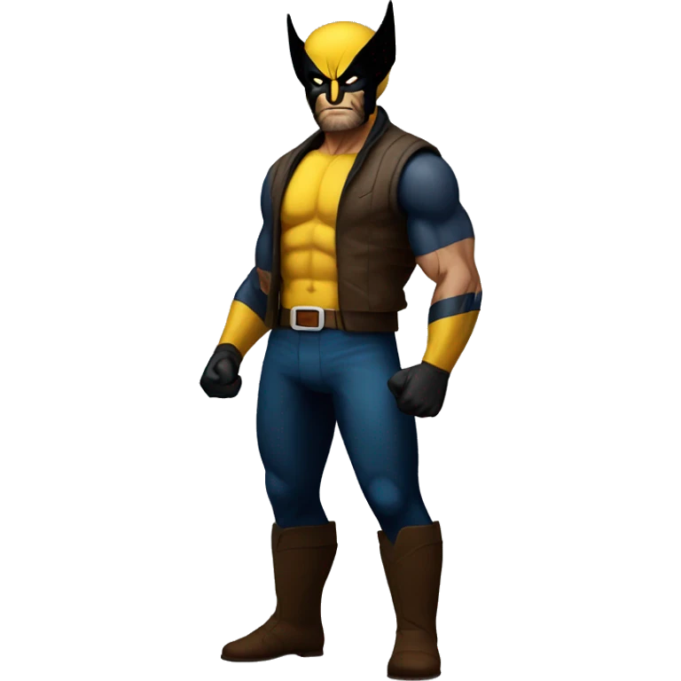 full body wolverine emoji | AI Emoji Generator