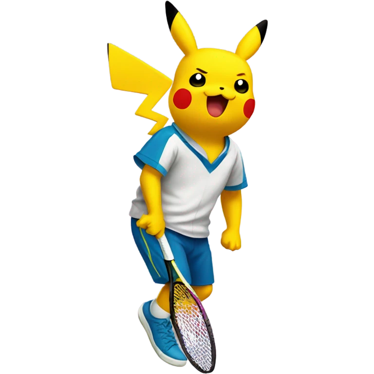 Pikachu tennis emoji | AI Emoji Generator