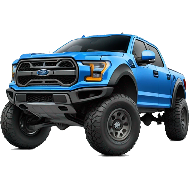 Lifted blue for F-150 emoji | AI Emoji Generator