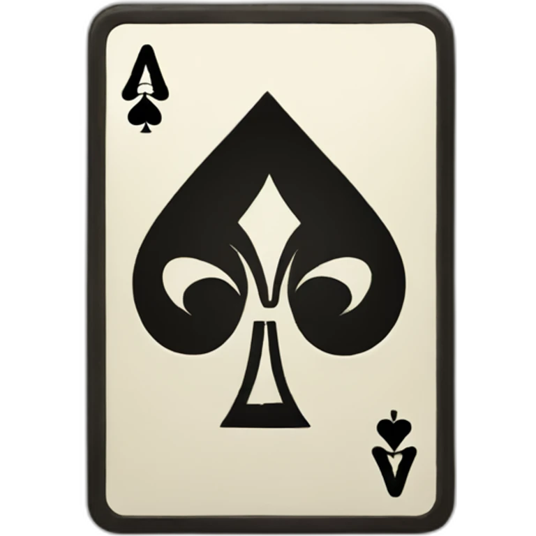 Ace of spades emoji | AI Emoji Generator