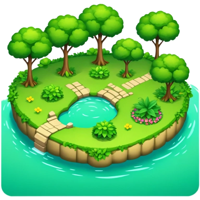 green park island emoji | AI Emoji Generator