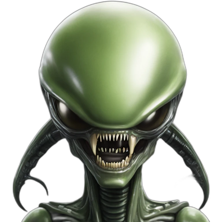 alien movie xenomorph emoji | AI Emoji Generator