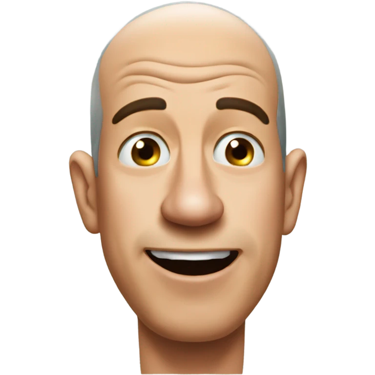 Jeff Bezos farting emoji | AI Emoji Generator