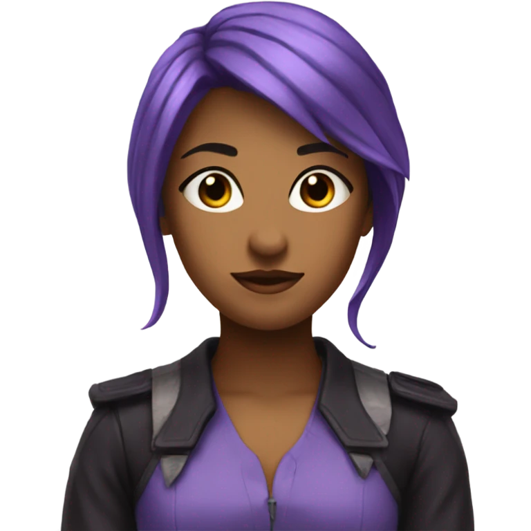 violet sorrengail from fourth wing emoji | AI Emoji Generator