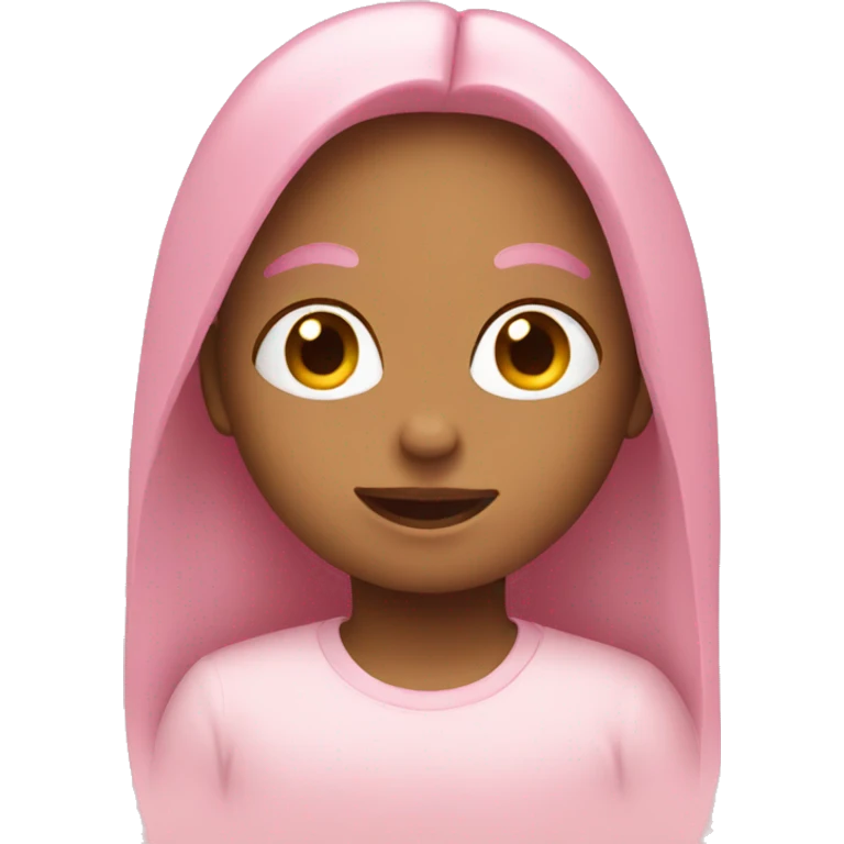 Light pink emojis emoji | AI Emoji Generator