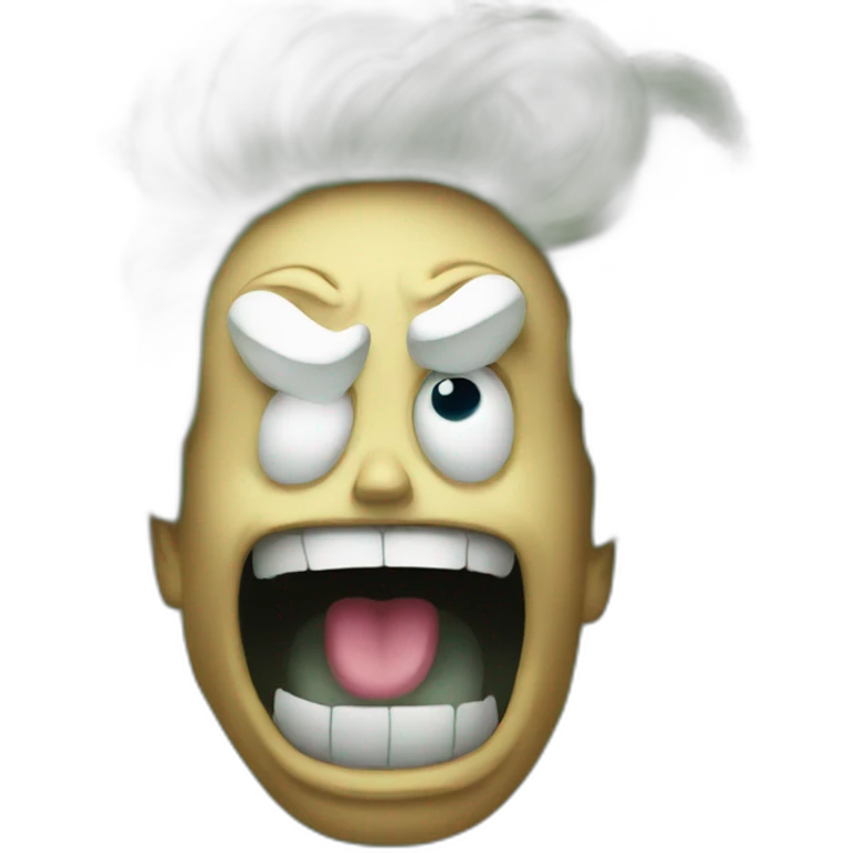 dollar bill screaming emoji | AI Emoji Generator