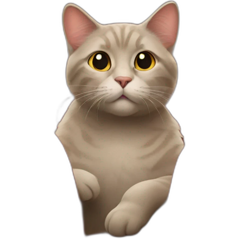 Cat watching movie emoji | AI Emoji Generator