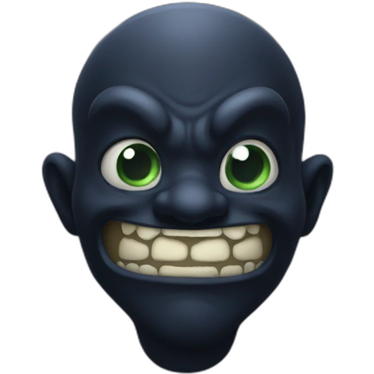 dark shadow creature genie emoji | AI Emoji Generator