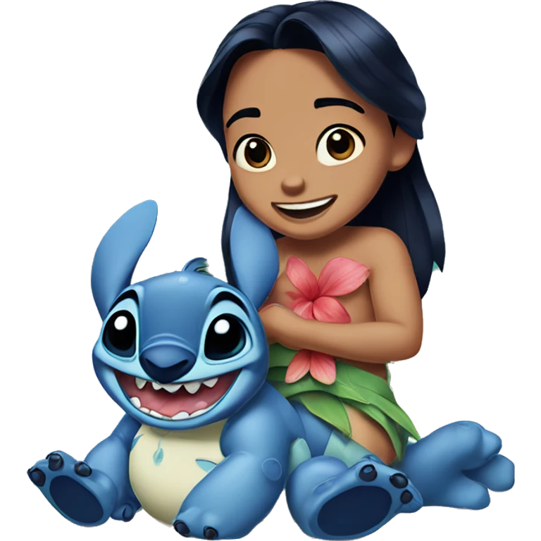 Lilo and Stitch emoji | AI Emoji Generator