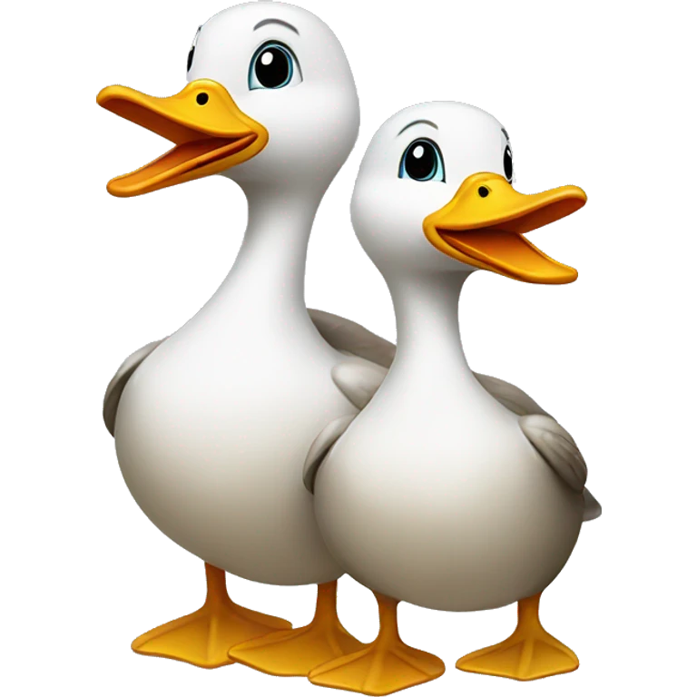 A group of ducks emoji | AI Emoji Generator