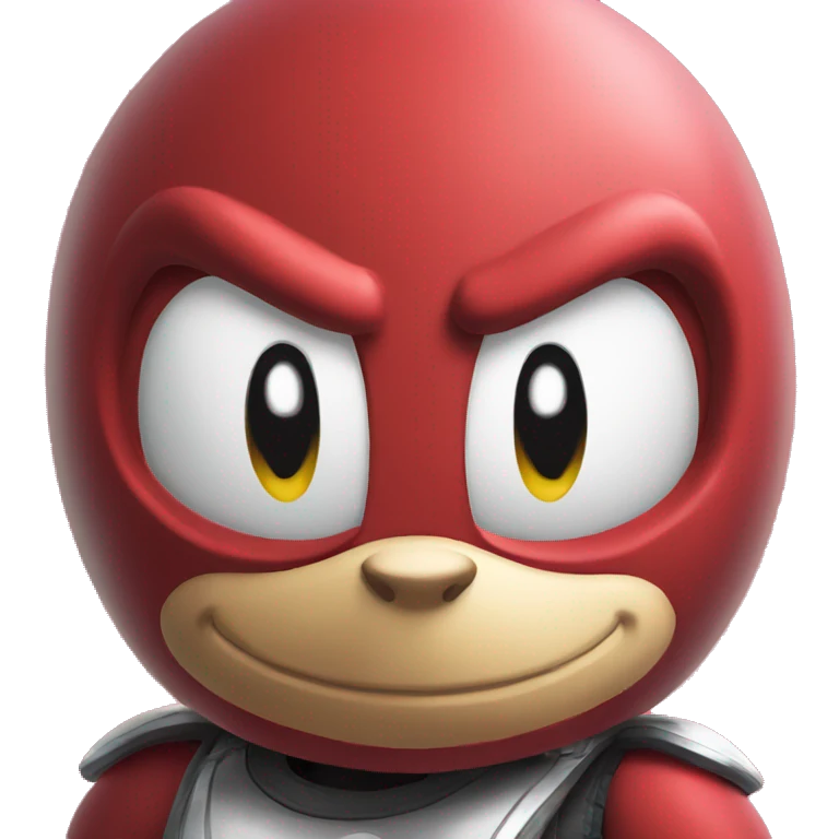 knuckles from sonic emoji | AI Emoji Generator