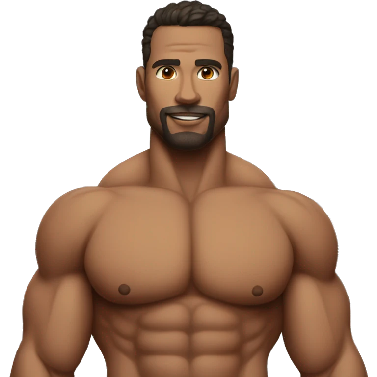 muscular and handsome men emoji | AI Emoji Generator