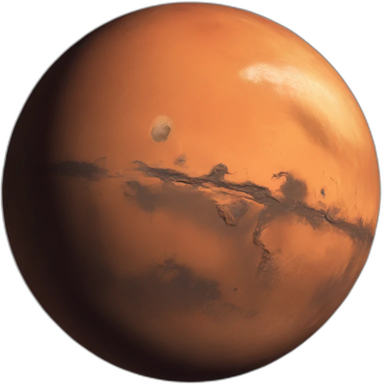 Mars planet emoji | AI Emoji Generator