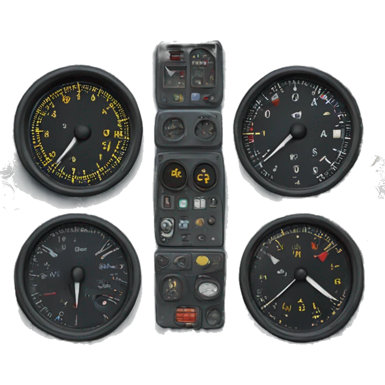 Cessna cockpit instruments emoji | AI Emoji Generator