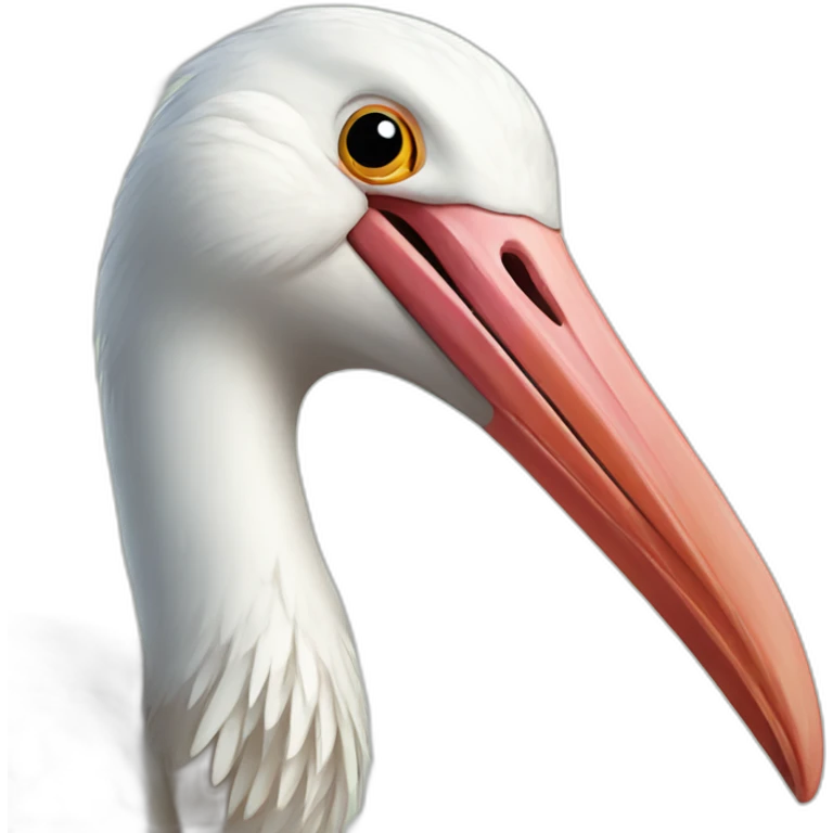 Happy ibis bird emoji | AI Emoji Generator