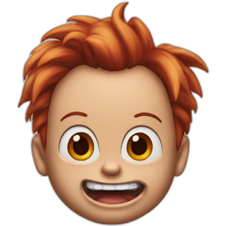 Chucky with mickey mouse ears emoji | AI Emoji Generator