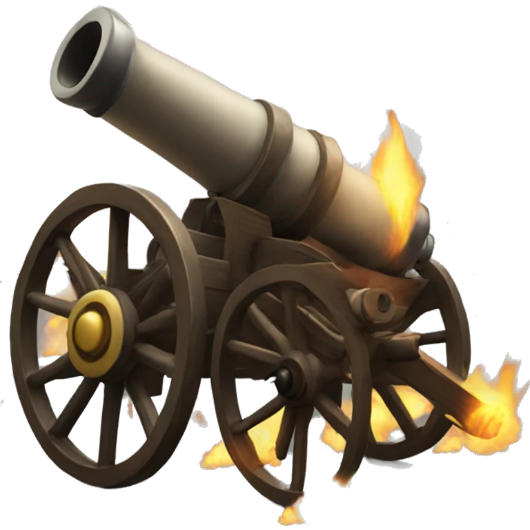 two Cannon fire emoji | AI Emoji Generator