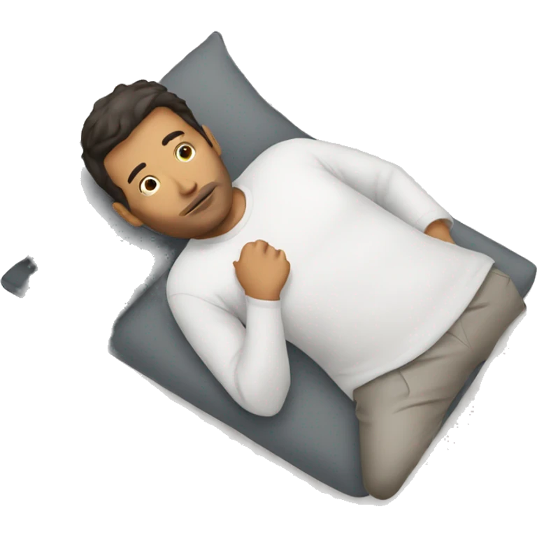 Man lay down emoji | AI Emoji Generator