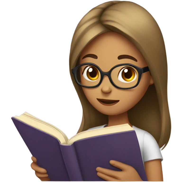 girl reading book emoji | AI Emoji Generator