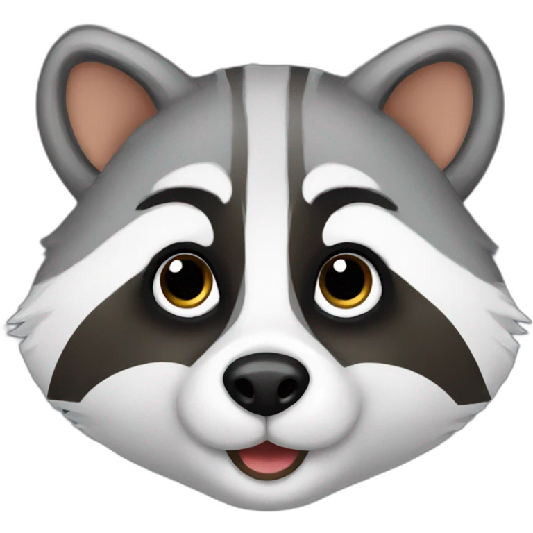 Cute raccoon emoji | AI Emoji Generator