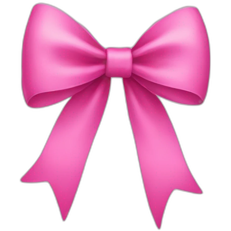 Pink bow emoji emoji | AI Emoji Generator