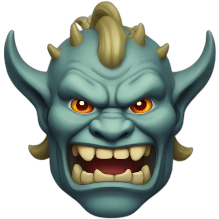 japanese ogre oni emoji | AI Emoji Generator