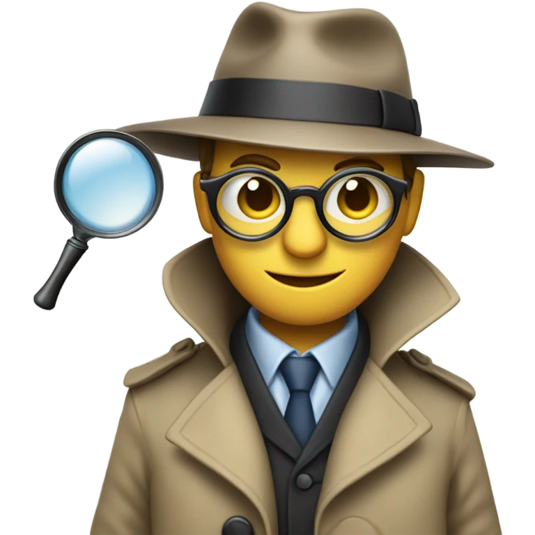 Detective emoji | AI Emoji Generator