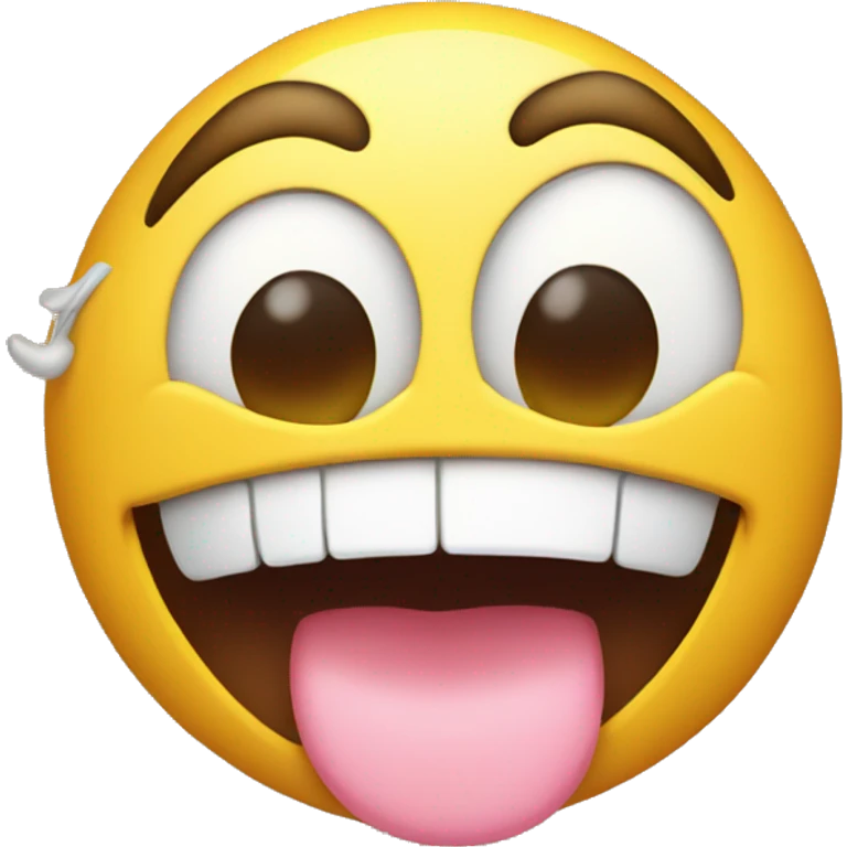 smiling emoji with tongue out and eyes open emoji | AI Emoji Generator
