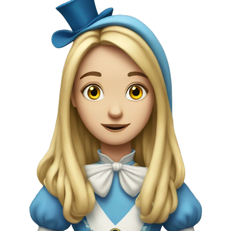 alice in wonderland emoji | AI Emoji Generator