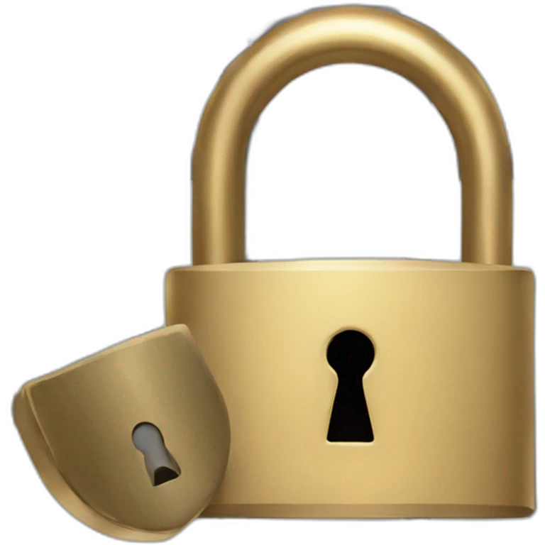 Locked padlock emoji | AI Emoji Generator
