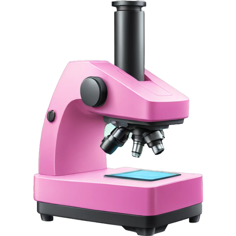 pink biology microscope emoji | AI Emoji Generator