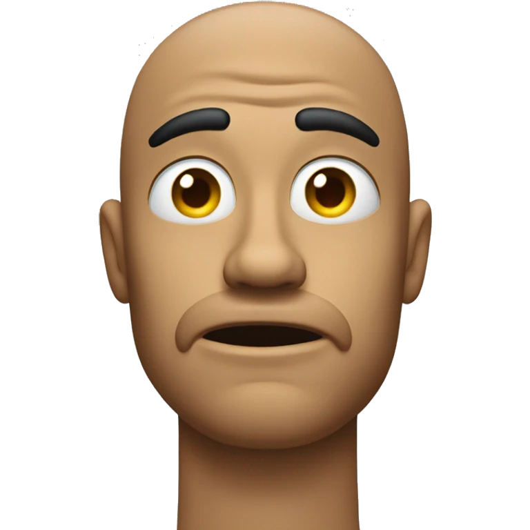 similar to the "think about it" meme with one of his fingers pointing ...