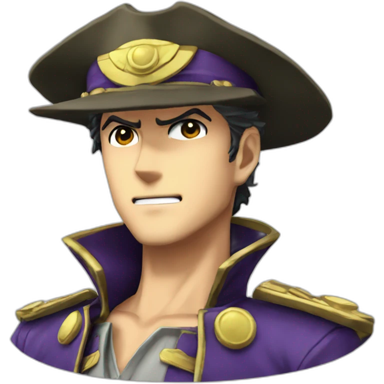 Jotaro kujoh emoji | AI Emoji Generator