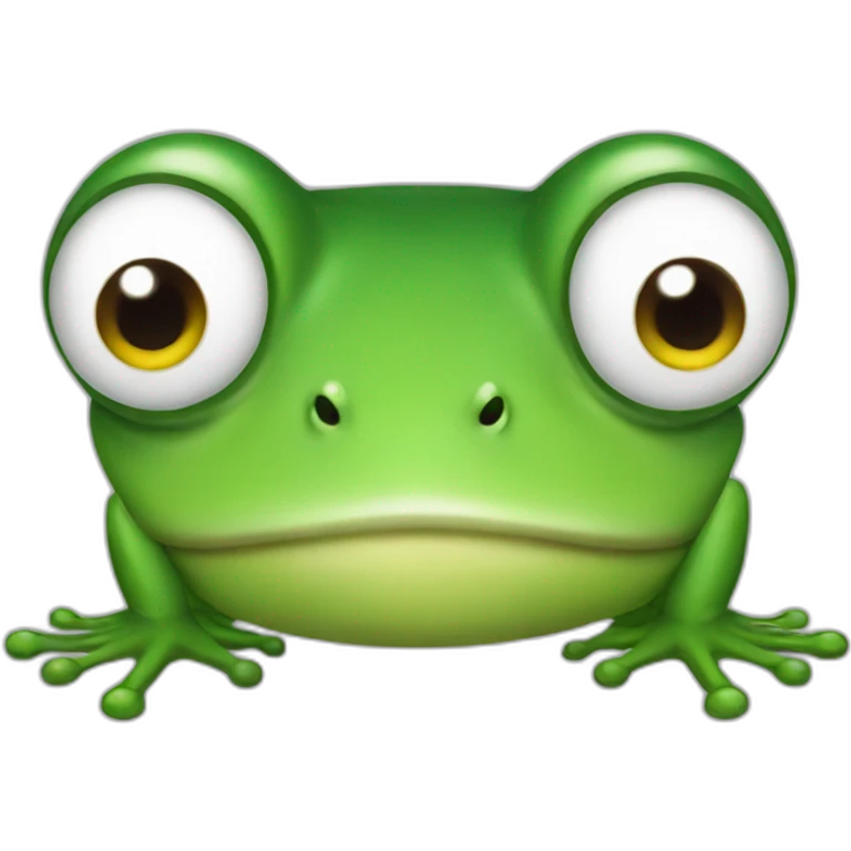 side eye frog emoji | AI Emoji Generator