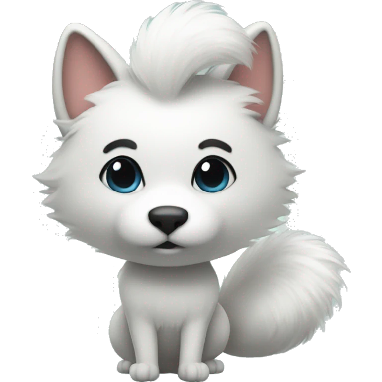 white fur tail emoji | AI Emoji Generator