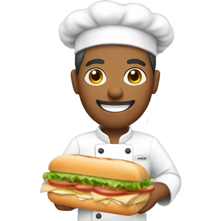 chef with sandwich emoji | AI Emoji Generator