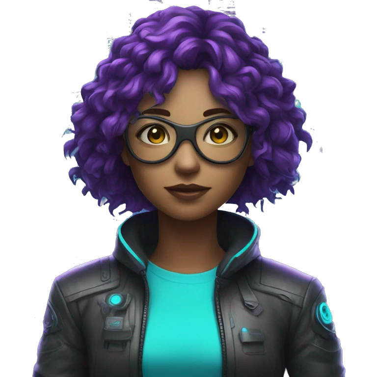 agent, scanner, cyberpunk, code, cyan and purple colors, only upper ...