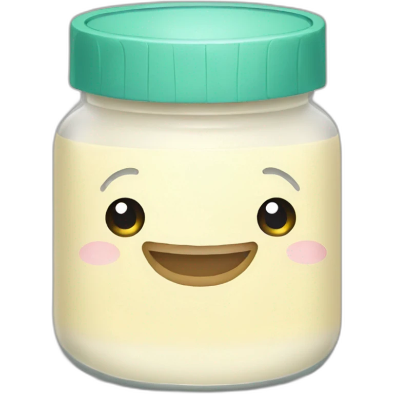 Mayonnaise jar emoji | AI Emoji Generator